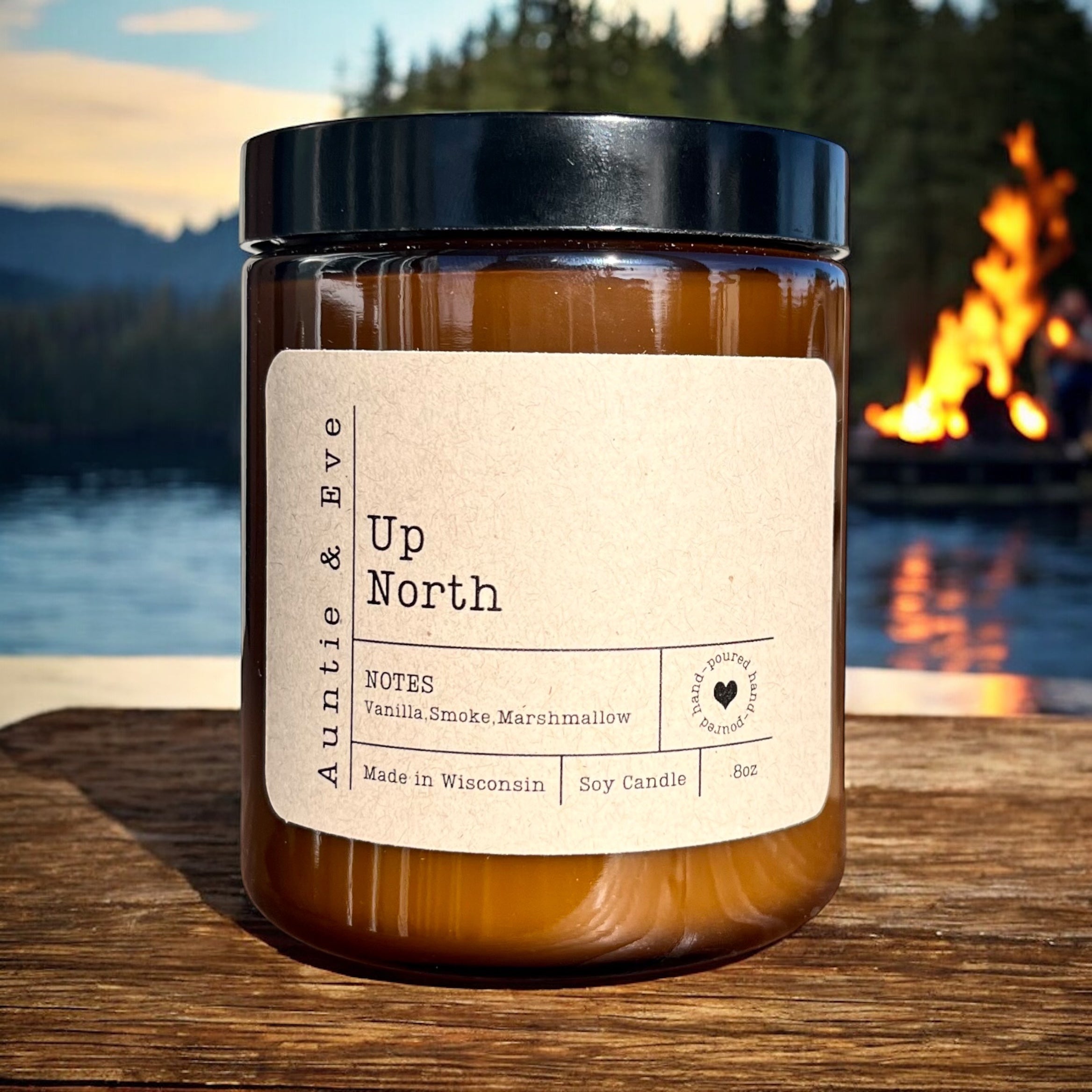 Up North Soy Candle | Auntie and Eve Candle Co | Auntie and Eve Candle ...